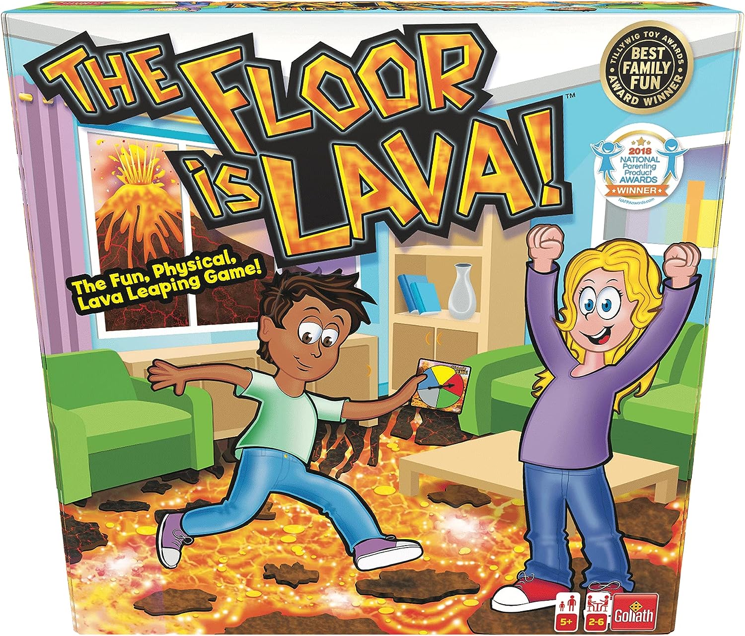 The Original The Floor is Lava! Game Review - The Family Game Guide